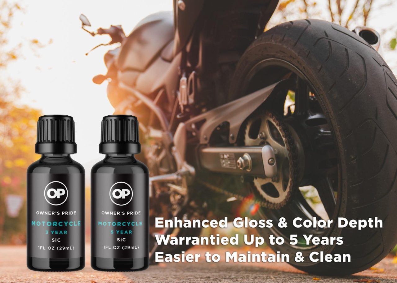 Motorcycle Ceramic Coatings - Cruz'N Clean Mobile